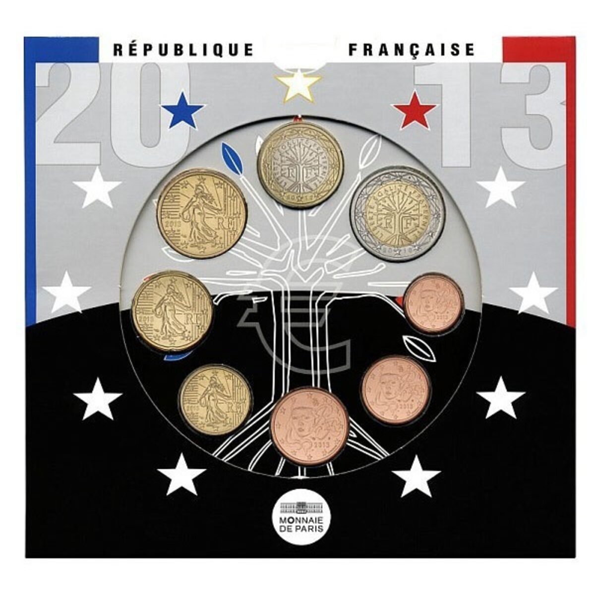 Coffret série euro BU France 2013 - La Poste
