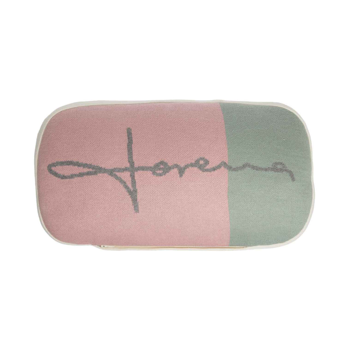 Coussin tricoté gomme 24 x 45 cm - La Poste