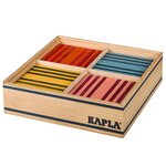 Kapla ensemble de 100 planches en bois octocolor 8 couleurs kapl172102 ...