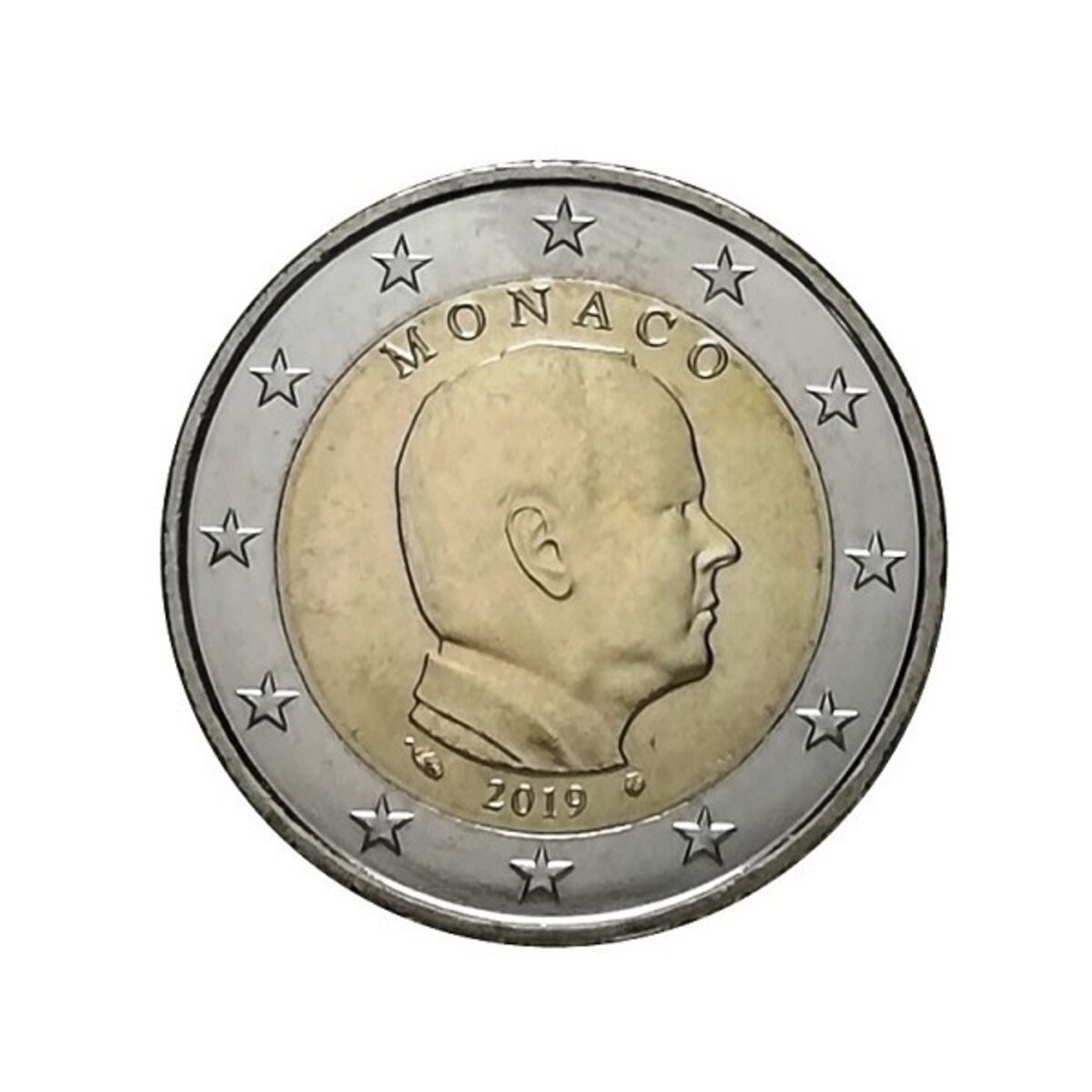 Pièce de monnaie 2 euro Monaco 2019 - La Poste