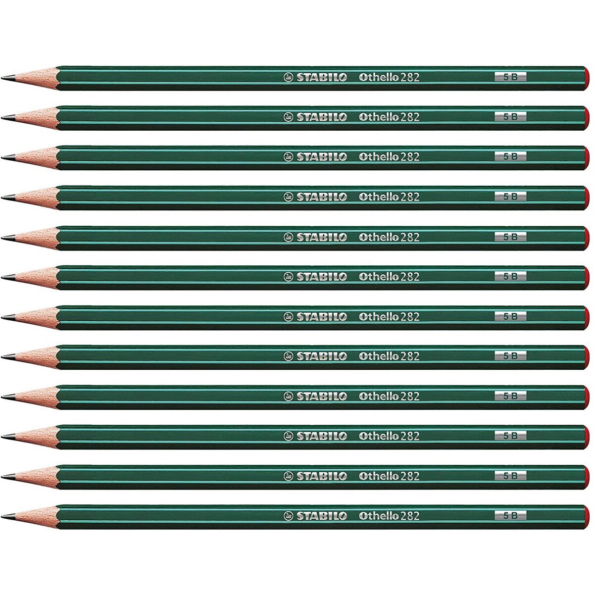 Crayon papier graphite othello héxagonal 5b x 12 stabilo - La Poste