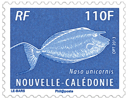Nouvelle Calédonie - Poisson Dawa - La Poste