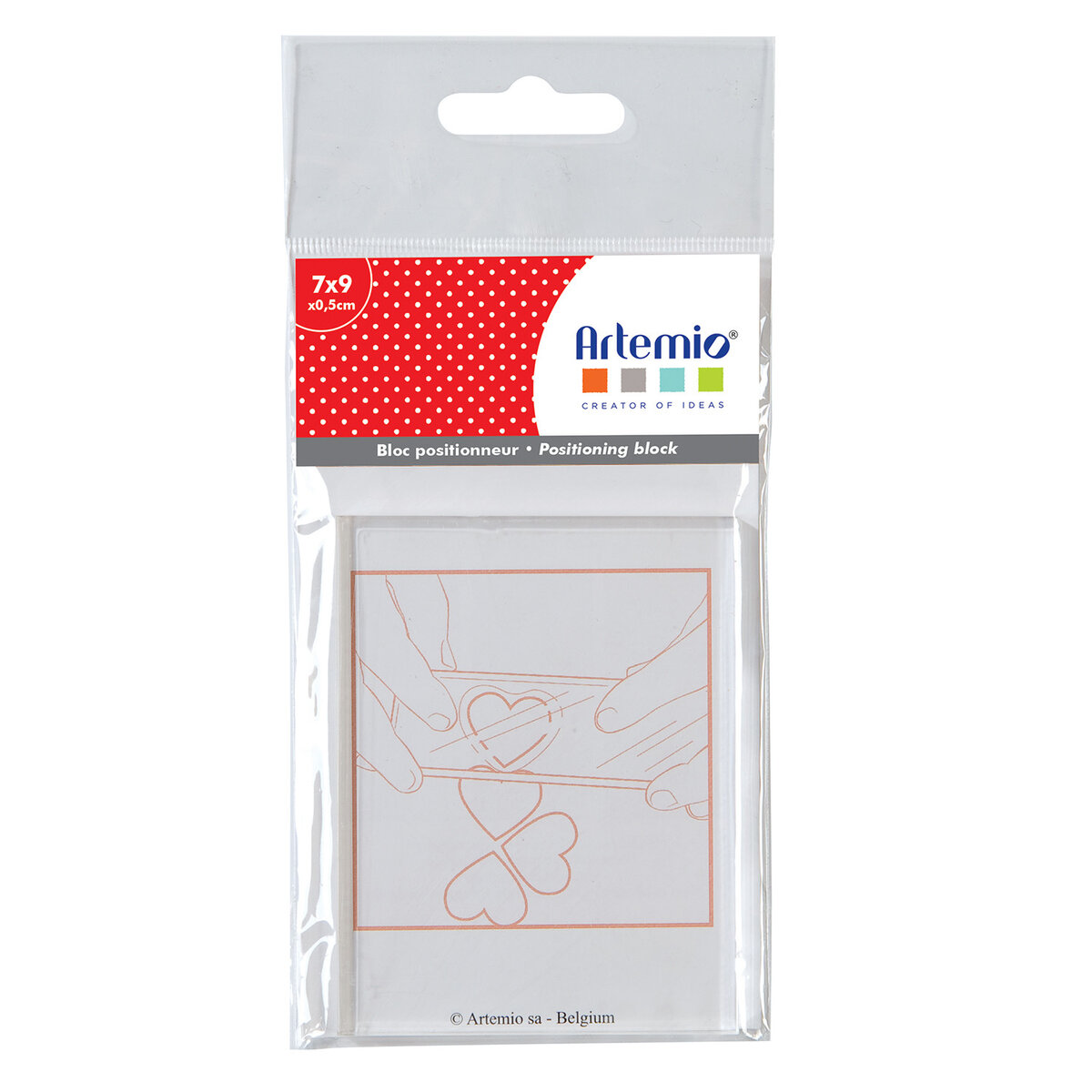 Bloc Positionneur Pour Tampons 9 x 7 Cm - La Poste