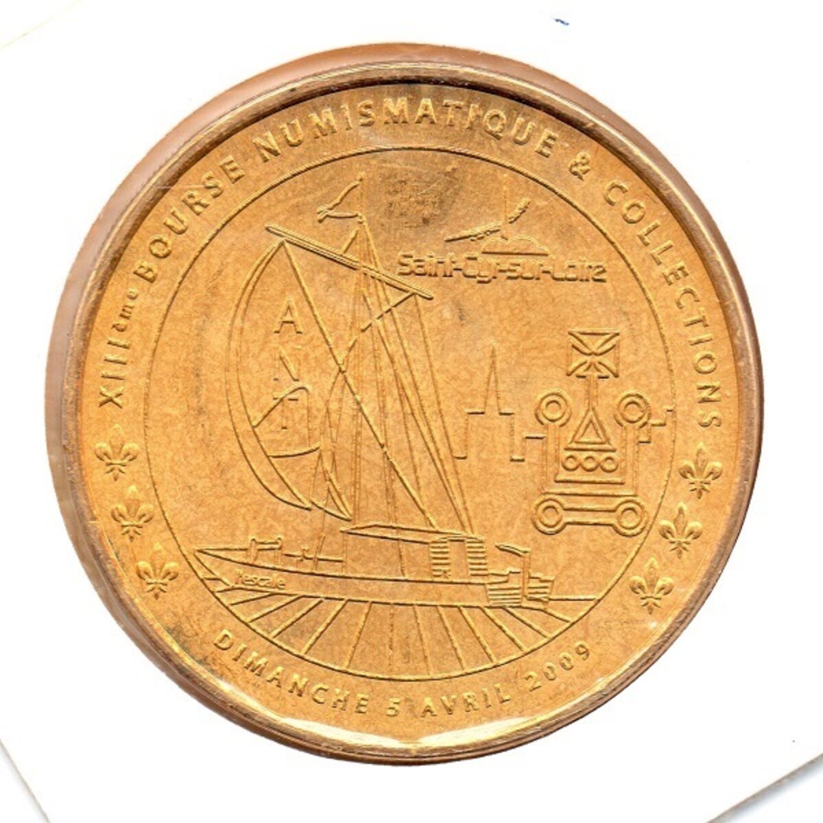 Mini médaille monnaie de paris 2009 - bourse numismatique et ...