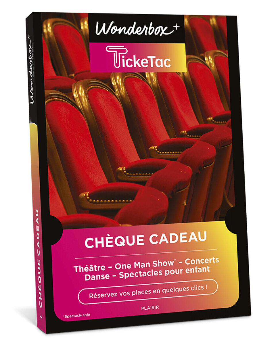 Coffret cadeau - WONDERBOX - Ticketac - Chèque-cadeau Plaisir - La Poste