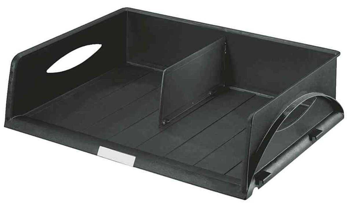 bac à courrier Sorty Jumbo, format A4/C3, noir LEITZ - La Poste