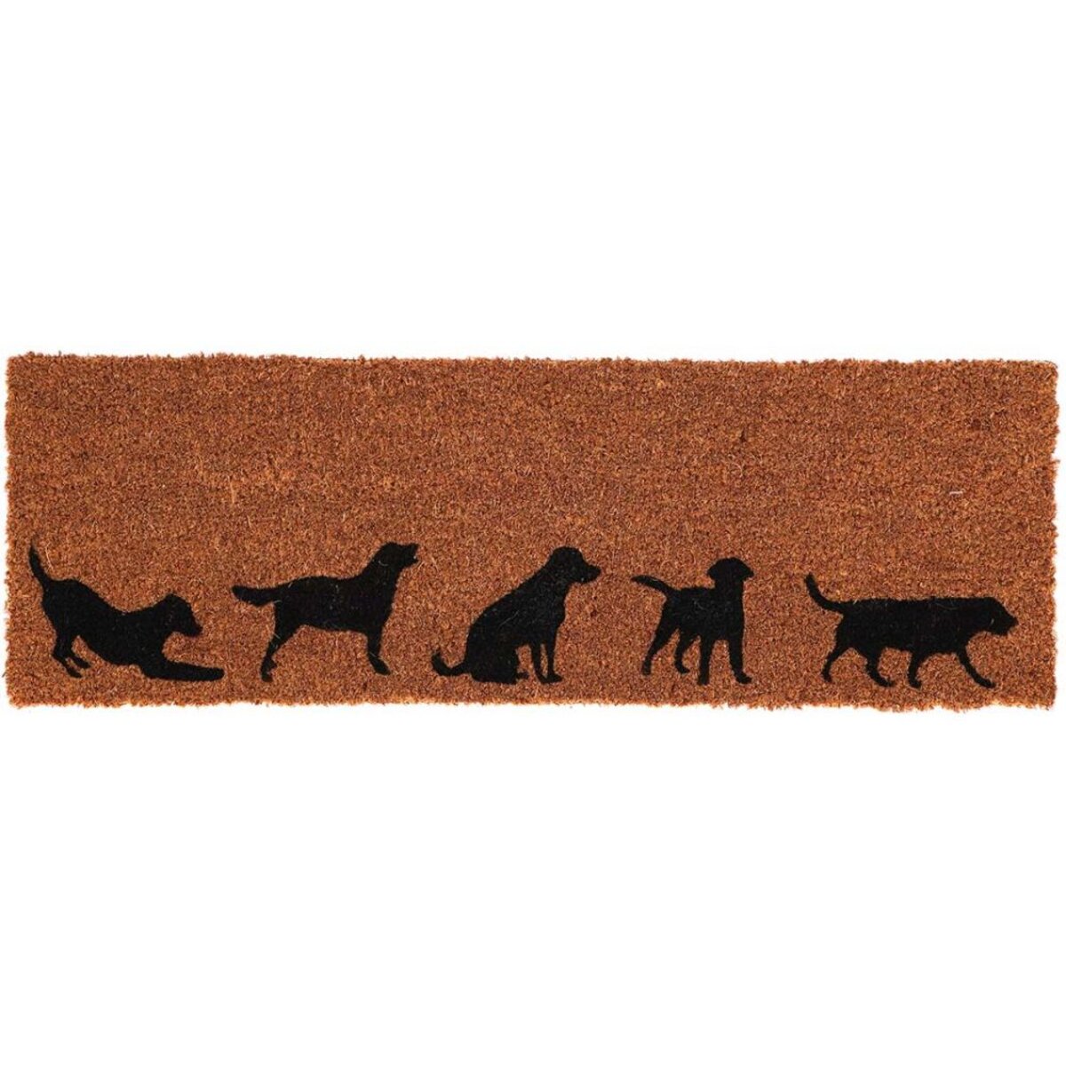 Paillasson en fibres de coco evolution 75 x 25 cm chiens - La Poste