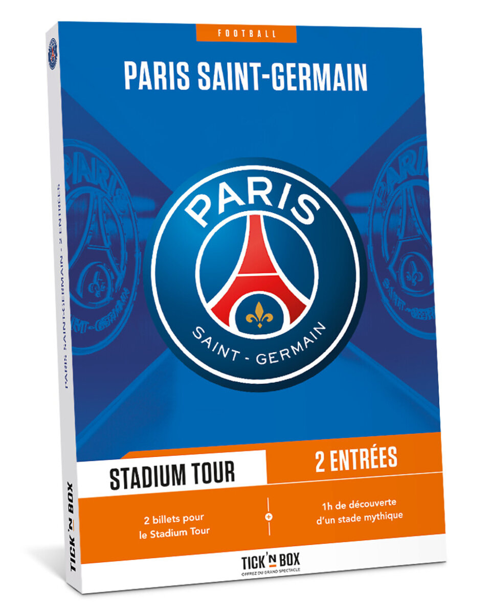 Coffret cadeau - TICKETBOX - PSG Stadium Tour - 2 personnes - La Poste