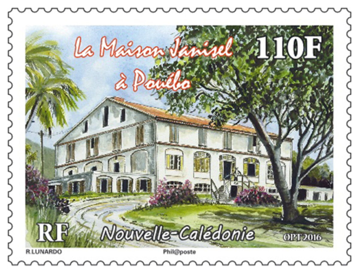 Nouvelle Calédonie - la Maison Janisel à Pouebo - La Poste