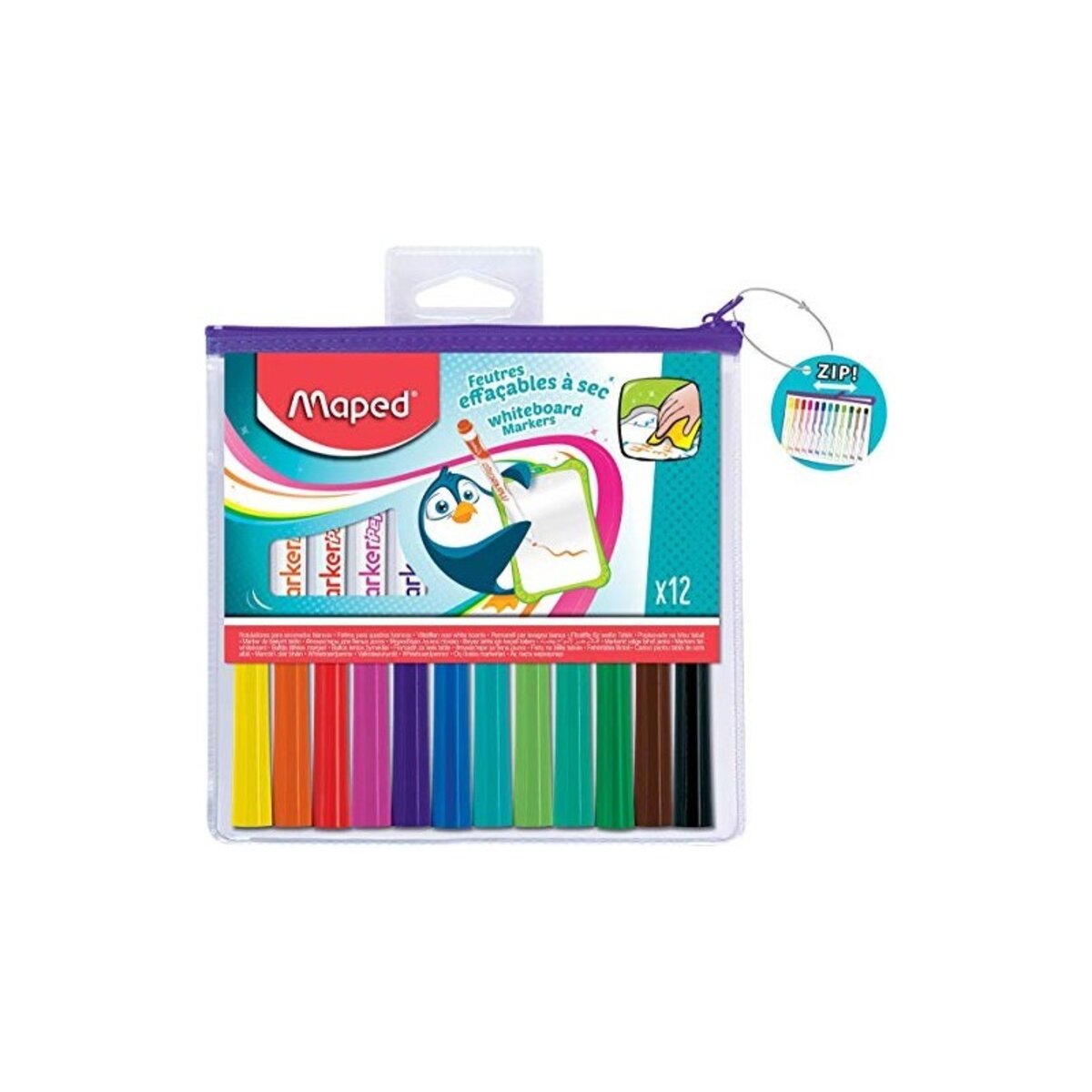 Maped Marqueur pour tableau blanc Marker'Peps sac de 12 - La Poste