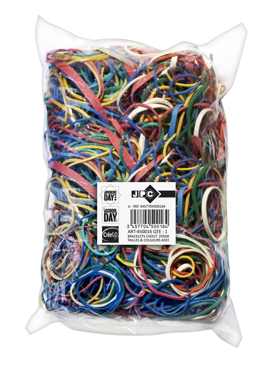 Sachet élastique de 250 grammes assortis JPC - La Poste