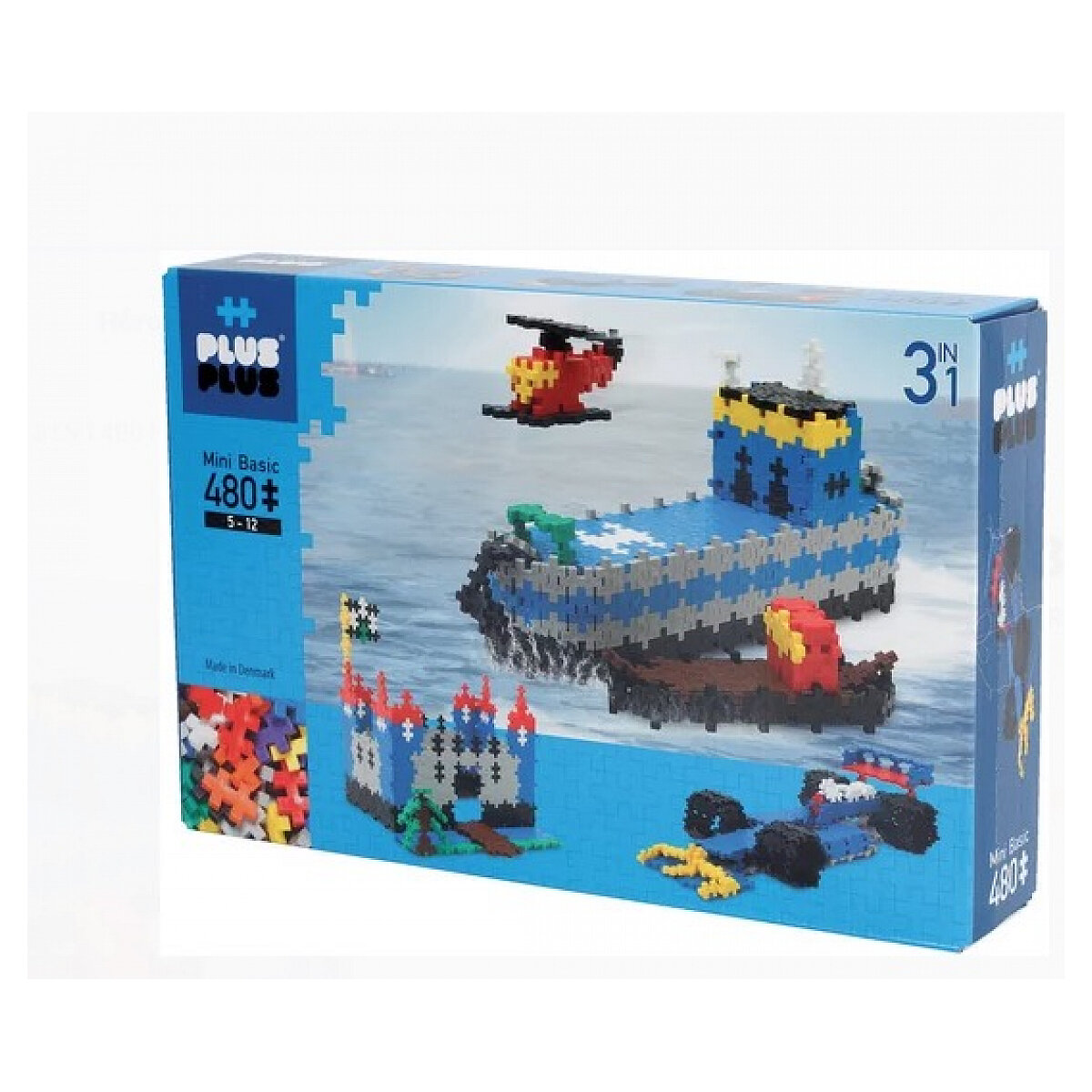 PP3720 ++ Box 3 en 1 Mini Basic - 480 pièces - La Poste