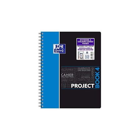 Oxford Etudiants Cahier "PROJECTBOOK", A4+, quadrillé - La Poste