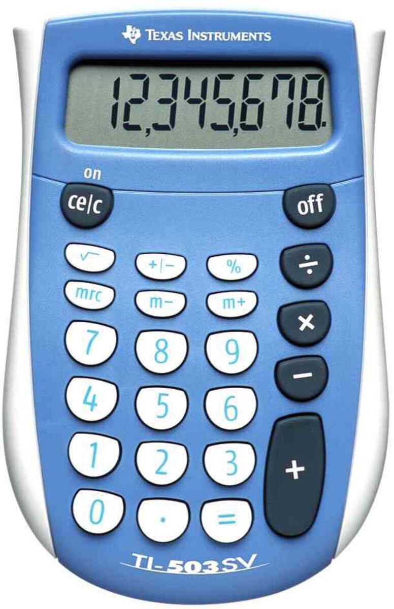 Calculatrice TI-503 SV 8 Chiffres TEXAS INSTRUMENTS - La Poste