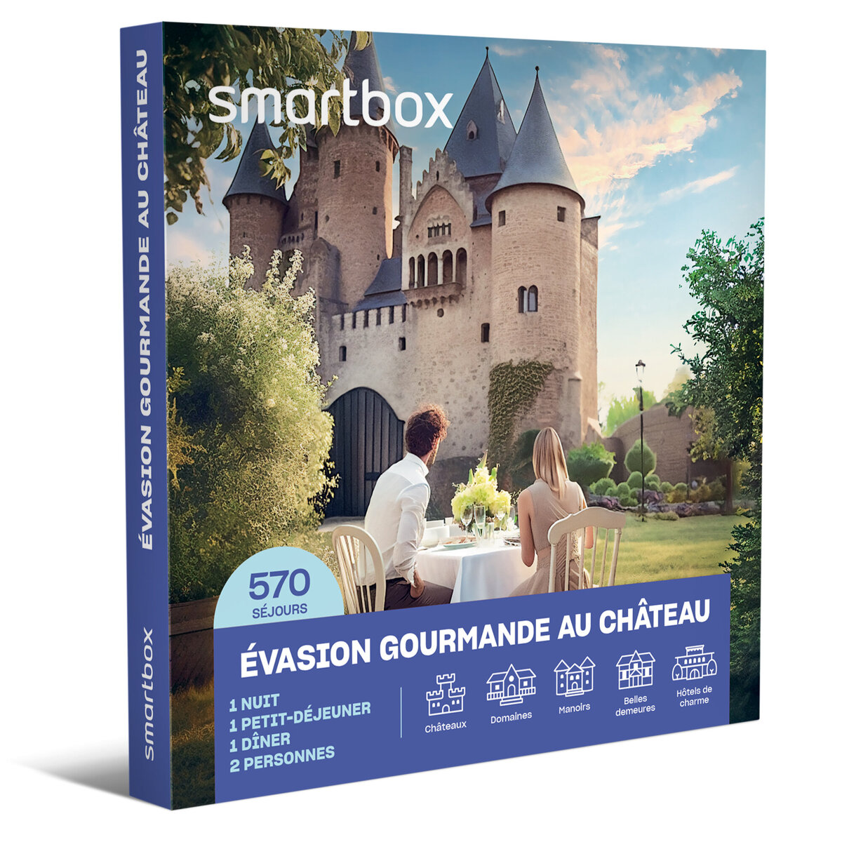 SMARTBOX - Coffret Cadeau Évasion gourmande châteaux et belles demeures ...