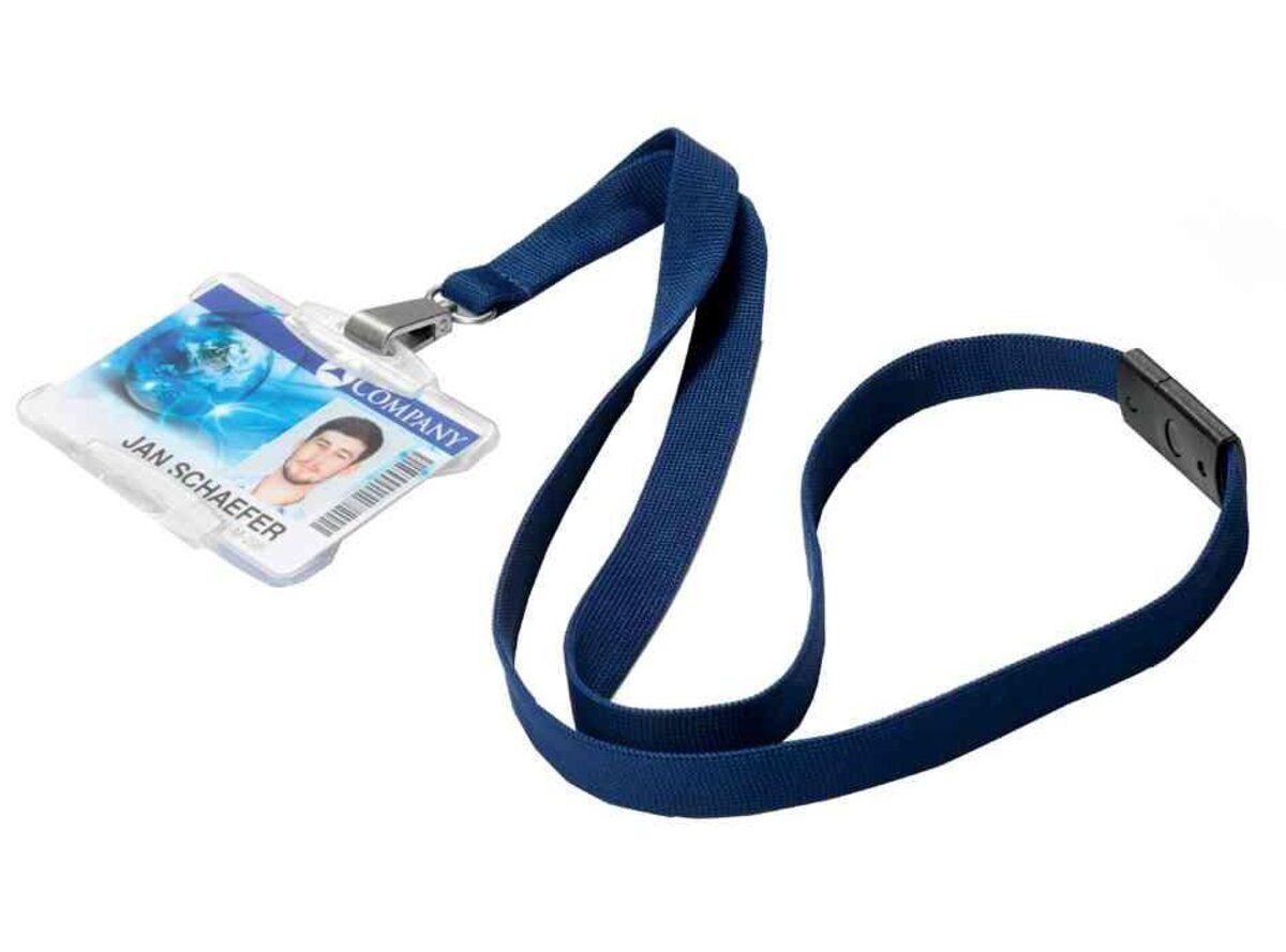 paquet de 10 lacets textile SOFT COLOURS, bleu DURABLE - La Poste