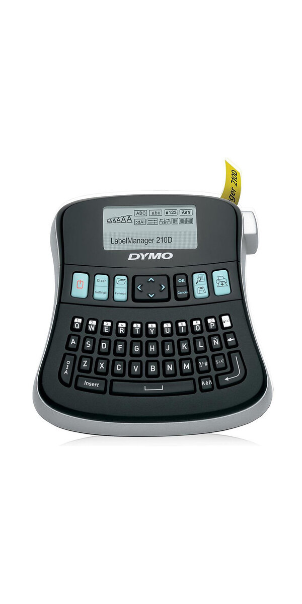 DYMO LabelManager 210D etiqueteuse électronique clavier QWERTY, livré ...