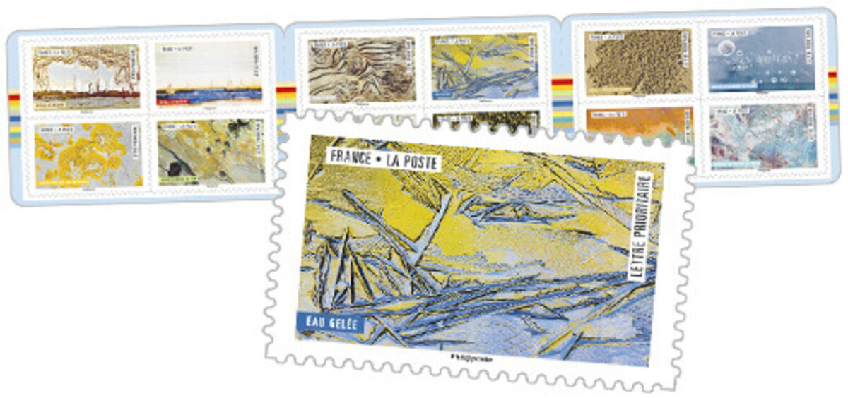 Carnet 12 timbres - Oeuvre de la Nature - Lettre prioritaire - La Poste
