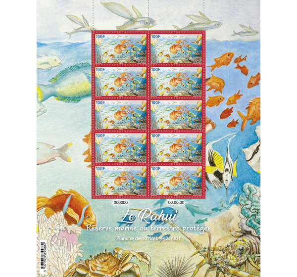 Polynésie Française - Le Rahui - La Poste