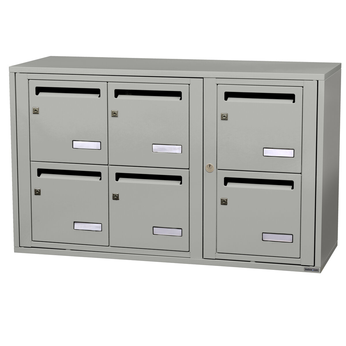 Bloc collectif leabox.com 3x2 grade 3 simple face Intérieur fixation ...