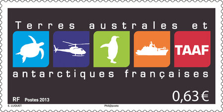 TAAF - Logo des TAAF (usage courant) - La Poste