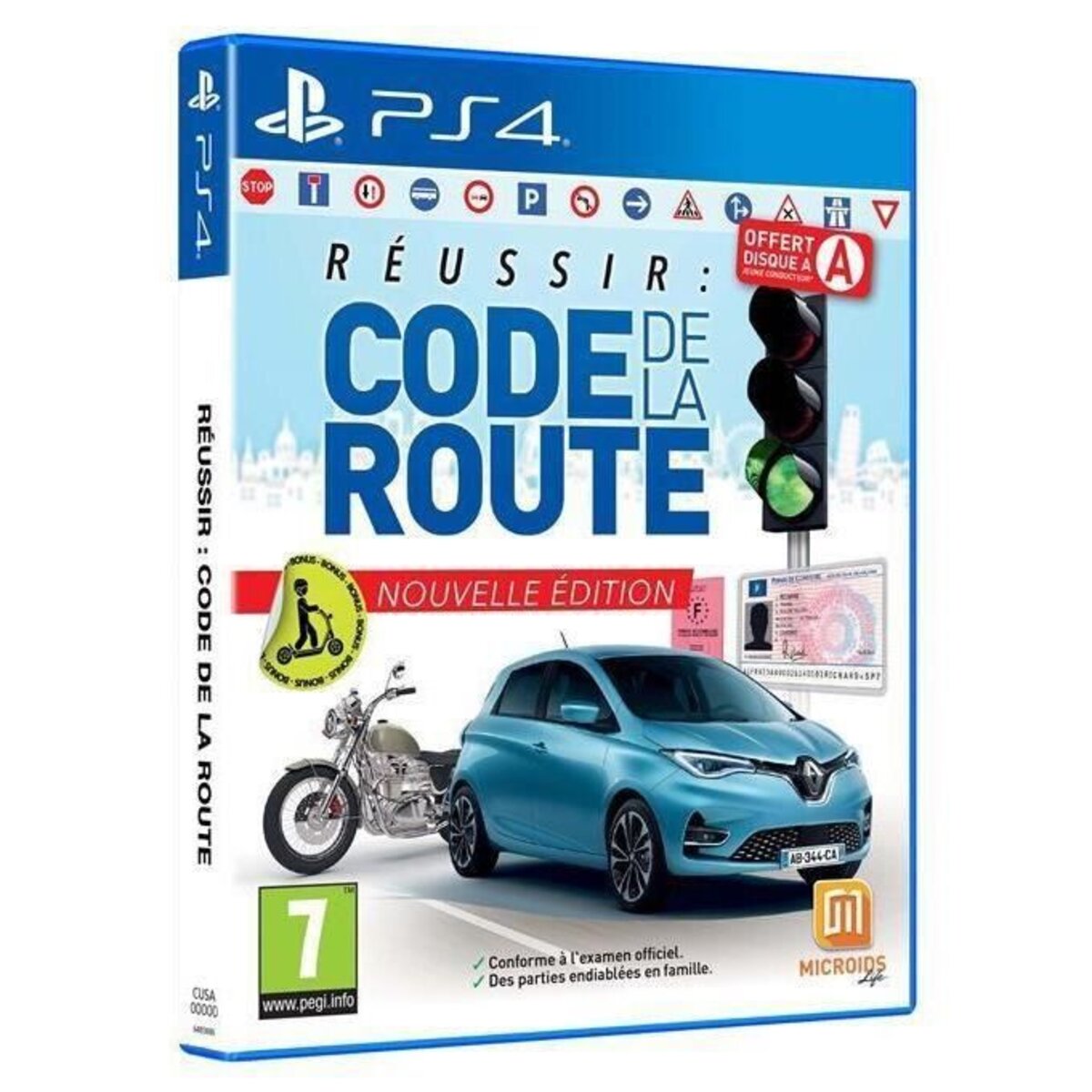 Réussir : Code de la route - Nouvelle Édition Jeu PS4 - La Poste