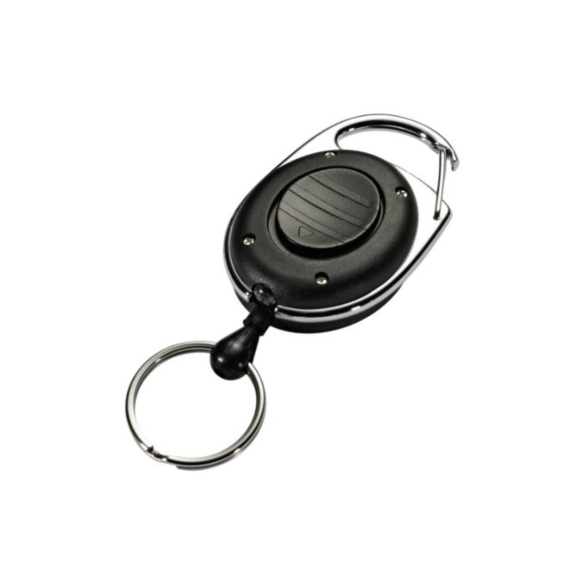 DURABLE porte-badges avec enrouleur et LED, ovale, noir - La Poste