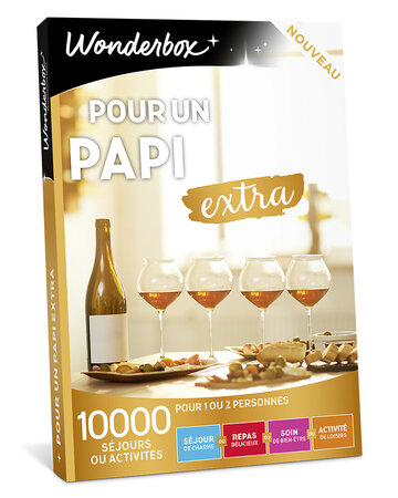 Coffret cadeau - WONDERBOX - Pour un papi extra - La Poste