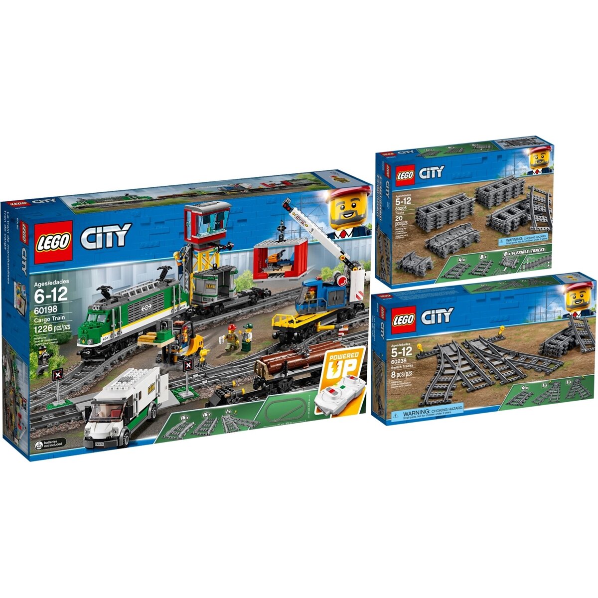 LEGO® 60198-205-238 - LEGO – City – 60198+60205+60238 - La Poste