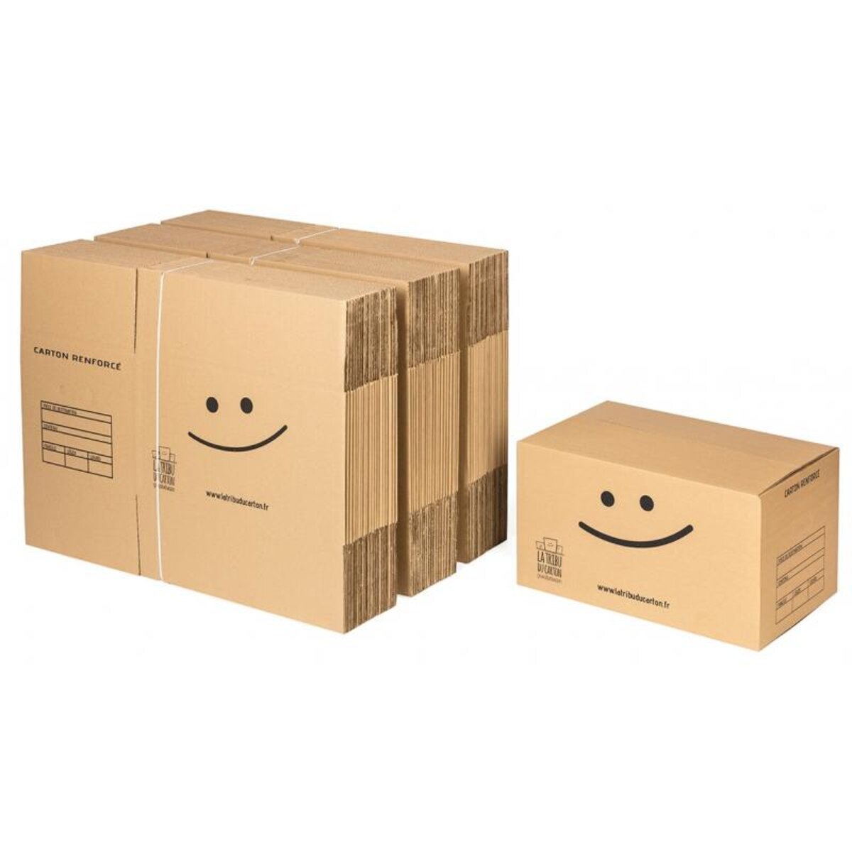 Pack pro 60 cartons renforcés avec poignées - La Poste