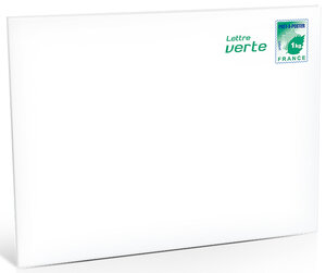 Prêt-à-Poster - Lettre Verte - 1kg - Unité - La Poste