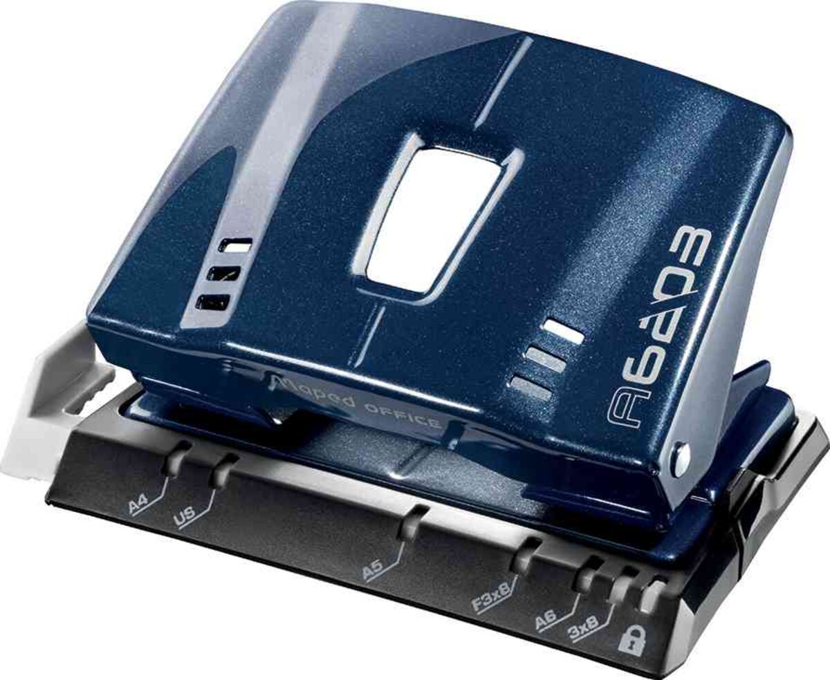 perforateur Advanced A6203 Capacité 20 feuilles Bleu MAPED - La Poste