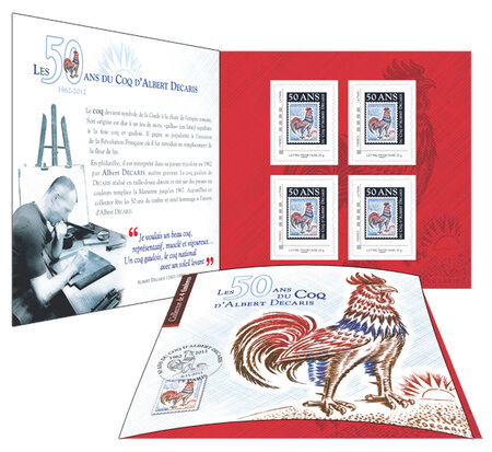 Collector - 50 ans du COQ de Decaris - La Poste