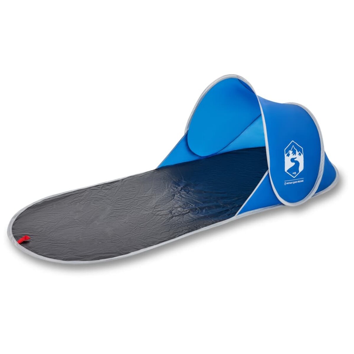 vidaXL Tente de plage bleu azuré escamotable imperméable - La Poste Pro