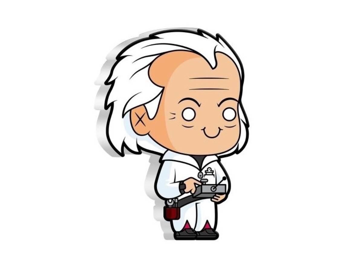 Pièce de monnaie 2 Dollars Niue 2020 1 once argent BE – Chibi Docteur ...