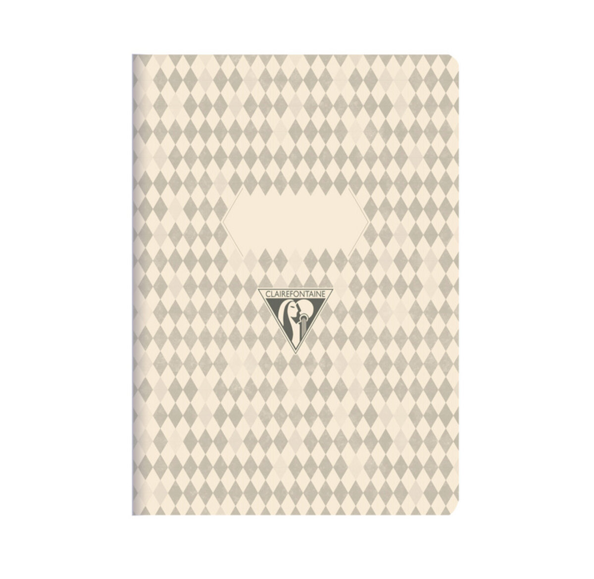 Carnet piqûre textile 14,8x21cm 64pages 5x5 CLAIREFONTAINE - La Poste