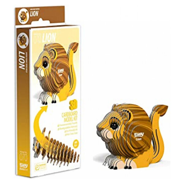 Eugy 3D animal sauvage - Lion - La Poste