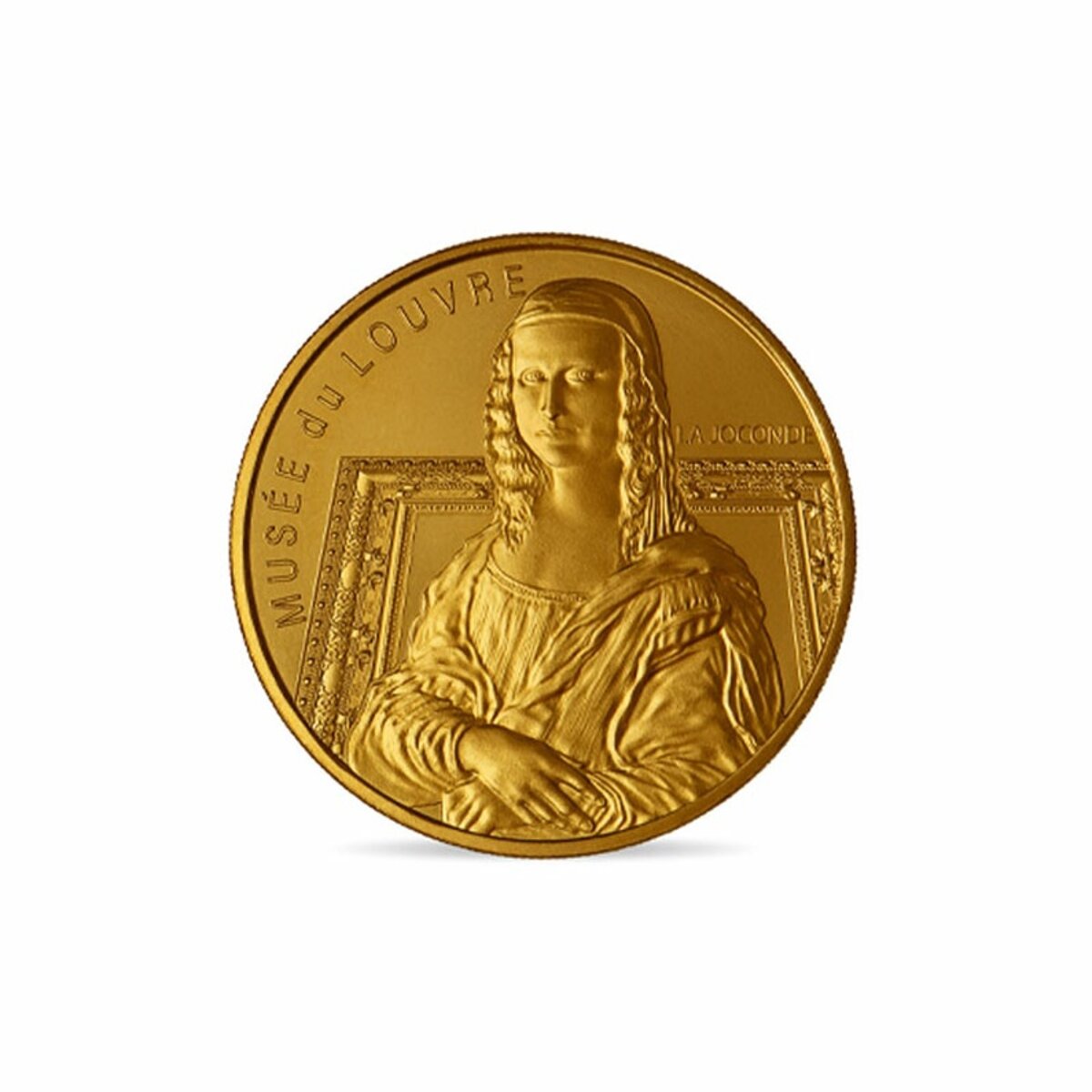 Mini médaille monnaie de paris 2019 - la joconde au musée du louvre ...