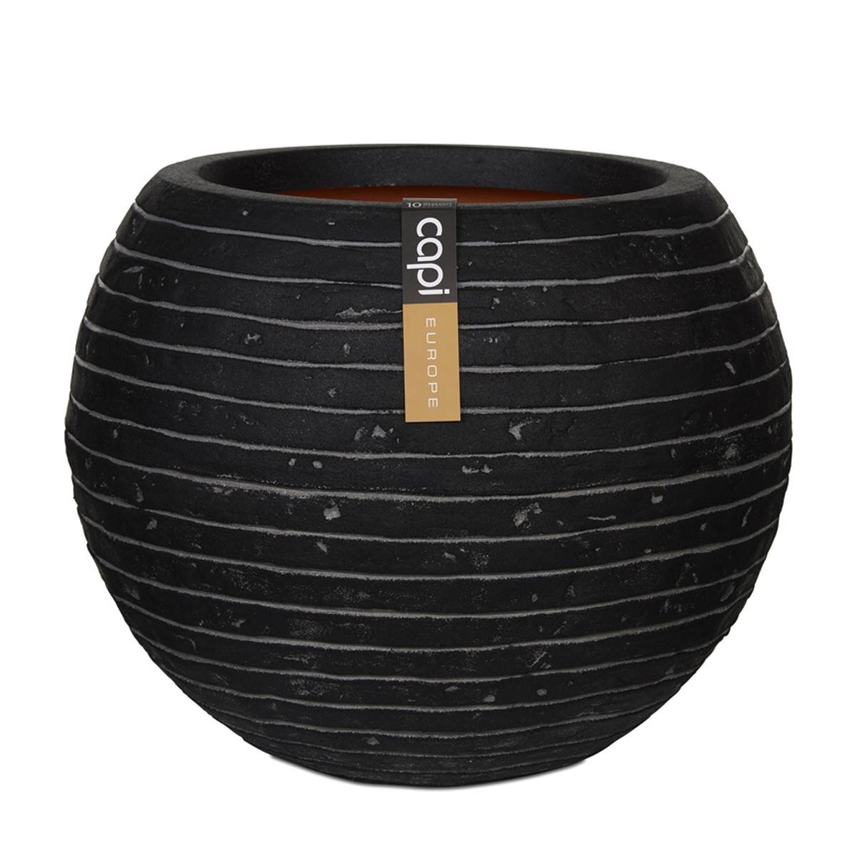 Bac row top qualité int/ext boule 40x32 cm anthracite - dimhaut: h 32 ...