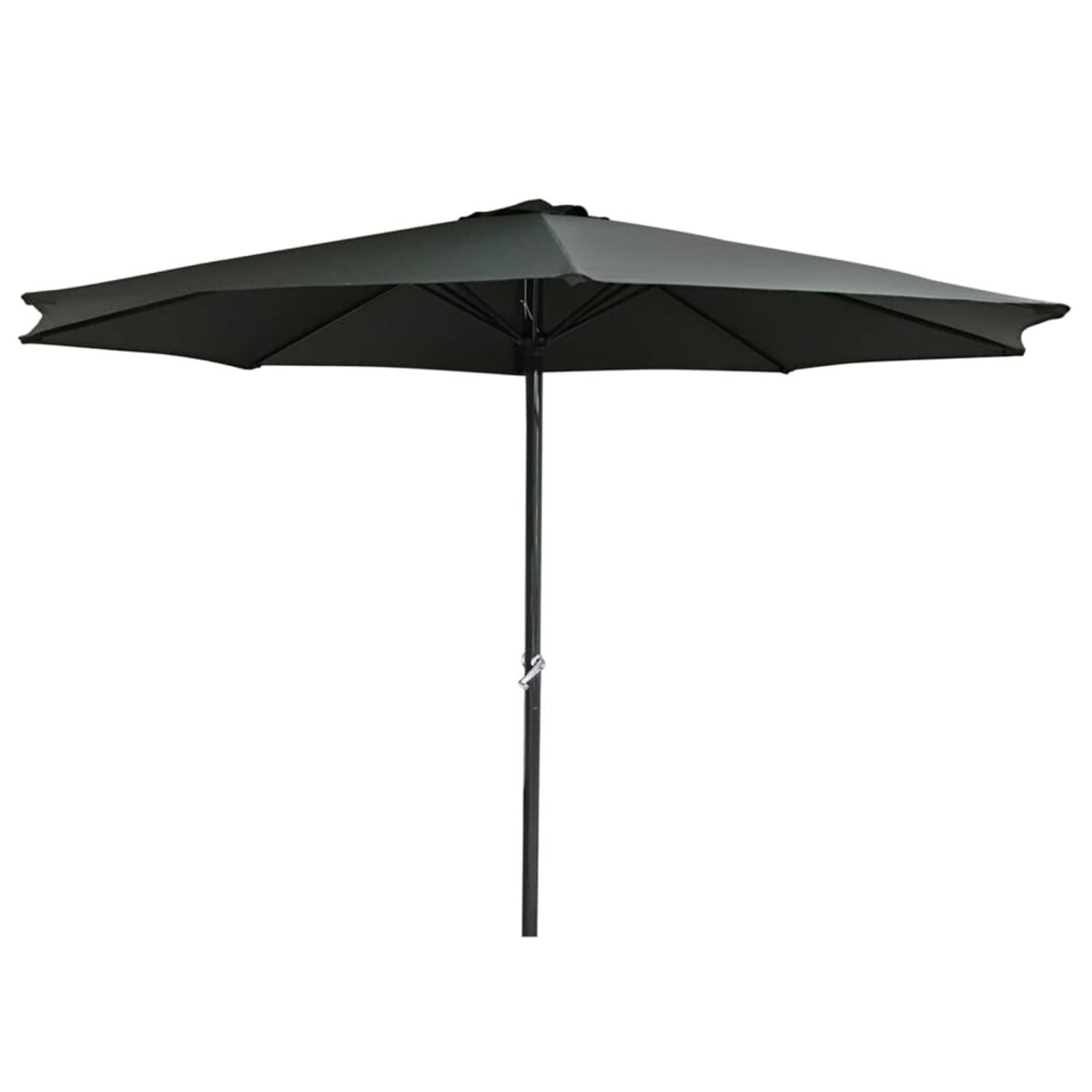 Hi parasol aluminium anthracite 3 m uv50+ - La Poste