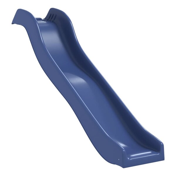 vidaXL Toboggan de jeu bleu 174x38 cm polypropylène - La Poste