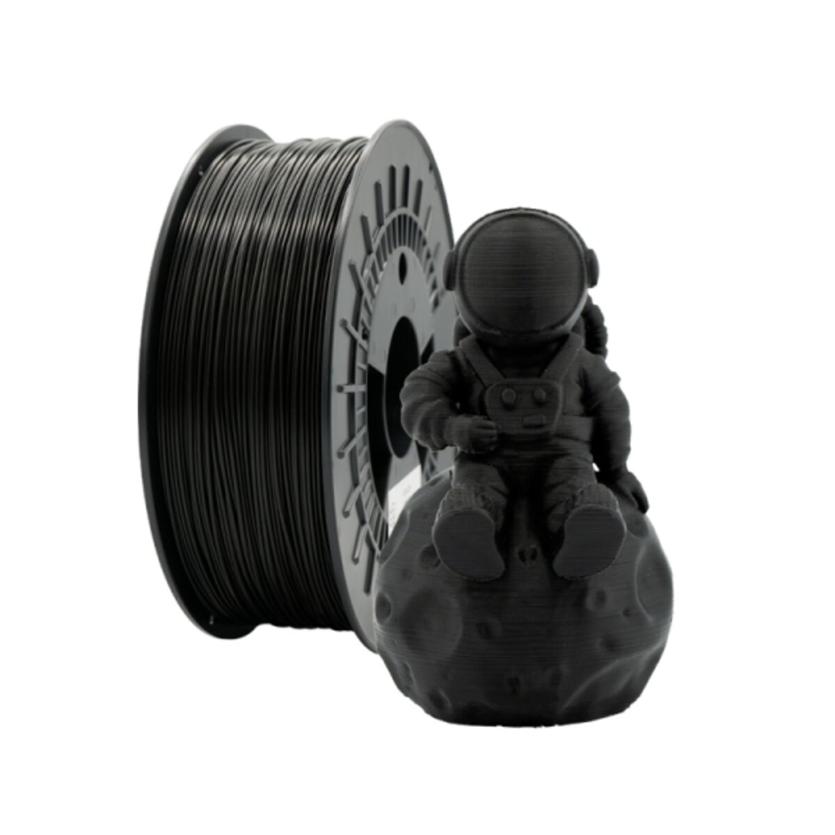 Filament 3D PLA MAT - Diamètre 1 75 mm - Bobine 1kg - Couleur Noir - La ...