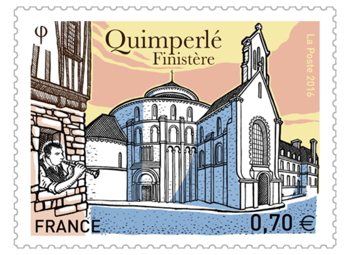 Timbre - Quimperlé - Finistère - La Poste