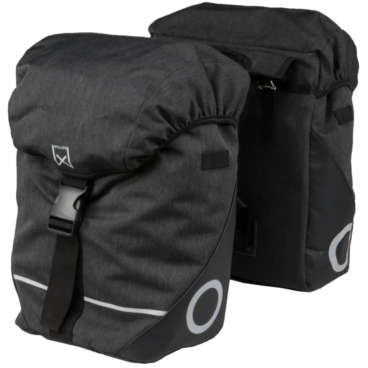Willex sacoches de vélo 200 29 l gris - La Poste