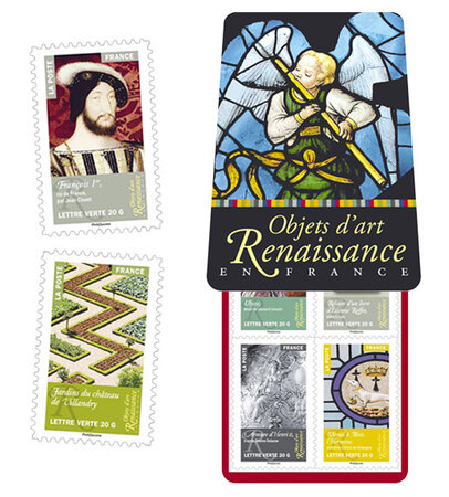 Carnet - Objets d'art Renaissance - La Poste