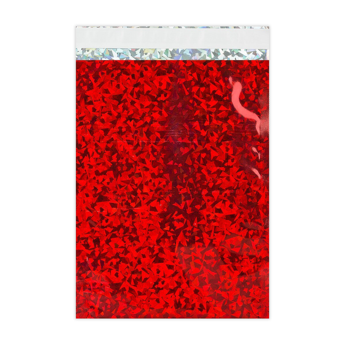 Lot de 50 sachet alu holographique rouge 229x162 mm (c5) - La Poste