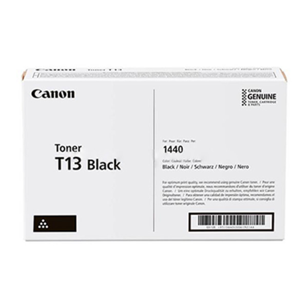 Cartouche de toner noire originale Canon T13 - 5640C006 - La Poste Pro