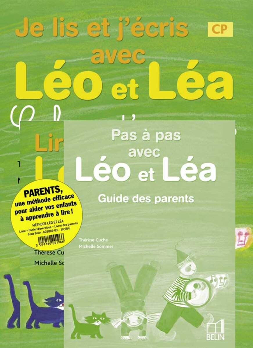 LEO ET LEA 2005 – Je lis et j'écris avec Léo et Léa – CP – PARENTS - La Poste