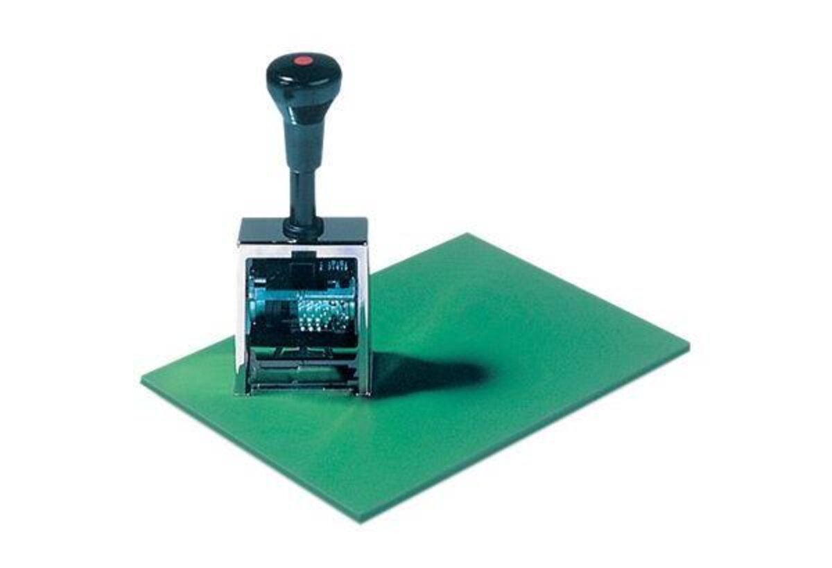 Tapis pour tampon, 170 x 230 mm, couleur: vert LÄUFER - La Poste