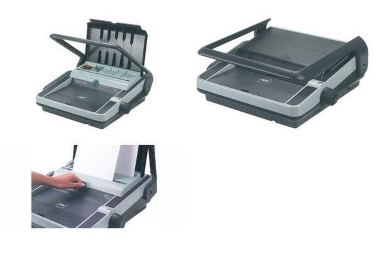 WireBind W20 Machine à relier A4 à peigne métal relie 125 feuilles ...